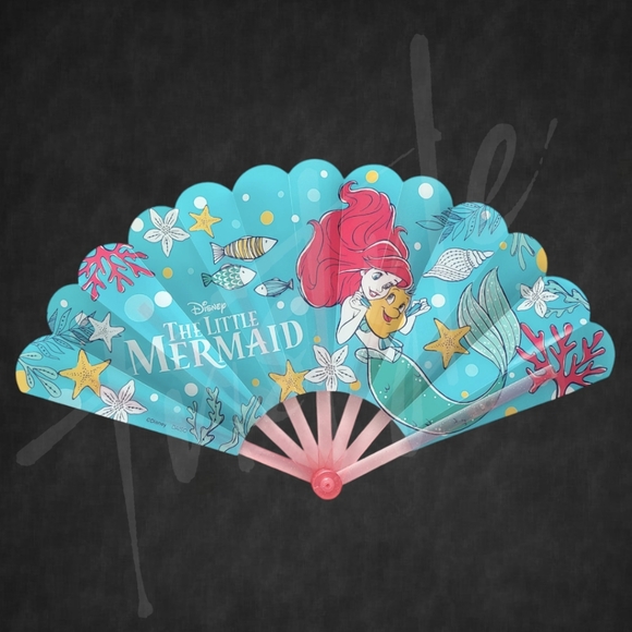 Disney | Other | The Little Mermaid Waterproof Fan | Poshmark